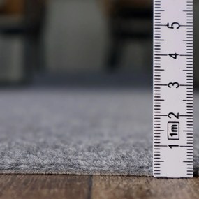 Betap, Čistící zóna Polo grey metráž - neúčtujeme odřezky z role, na míru, šíře 1m,2m,3m,4m, šedá, guma (gel - protiskluzový), chodba / předsíň