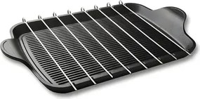 Risoli EXPLORA 47x26 cm / Grilovací pánev / Litý hliník 8 mm / Ecocast