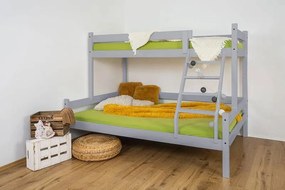 MAXIDO Dětská patrová postel Nela 200x140 bílá