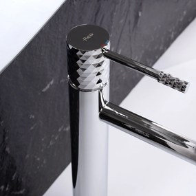 Rea Lungo Diamond, vysoká umyvadlová baterie h-300, chromová, REA-B4636