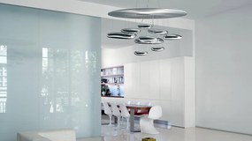 Artemide 1366110A Mercury soffitto LED, stropní designové svítidlo, 58W LED 3000K, prům. 110cm