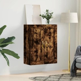 vidaXL Nástěnná skříňka 69,5 x 34 x 90 cm kompozitní dřevo [835015] Barva: kouřový dub