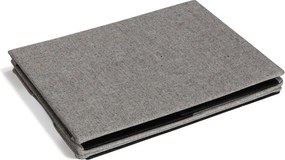 Šedý látkový úložný box s víkem 27x36x19 cm Soft Storage Small – Bigso