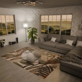 JUTEX Kusový koberec ARTE 14750 O10 oranžový BARVA: Oranžová, ROZMĚR: 80x150  cm