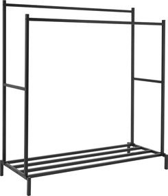 Kovový věšák Karita 150 cm - černá