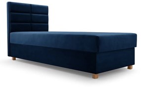 IDZ Čalouněná postel PIANO 80 x 200 cm Barva látky: BLUE VELVET 13