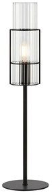 Markslöjd 108555 - Stolní lampa TUBO 1xE14/40W/230V 50 cm černá/čirá