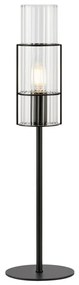 Markslöjd 108555 - Stolní lampa TUBO 1xE14/40W/230V 50 cm černá/čirá