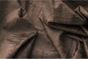 Zatemňovací závěs LOOM VELVET 140x250 cm, hnědý Zavěšení: Kovové kroužky