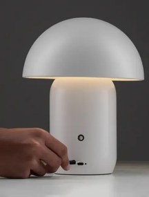 Designová stojací lampa Pois Bílá