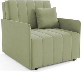 Úzká jednomístná pohovka Neo I 90 cm s funkcí spaní a úložným prostorem