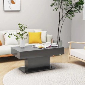 vidaXL Konferenční stolek 96 x 50 x 45 cm dřevotříska [815834] Barva: Černá