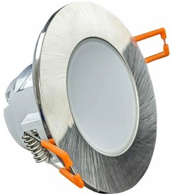 Greenlux | LED Koupelnové podhledové svítidlo BONO LED/8W/230V 3000K IP65 chrom | GXLL038