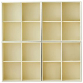 Světle žlutá závěsná knihovna 70x70 cm Mistral – Hammel Furniture