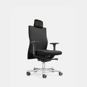 LÖFFLER Zdravotní balanční židle LEZGO LG 73 + MFK  s podhlavníkem Barva potahu: A30 černá