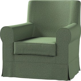 Potah na křeslo IKEA Ektorp Jennylund barva zelená látka pletený vzor