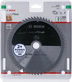 Bosch Pila Standard Wood Accu 190x30x60z