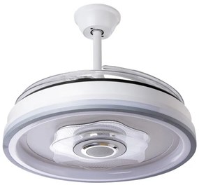 LED Stmívatelný stropní ventilátor LED/70W/230V + dálkové ovládání