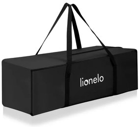 Lionelo - Cestovní postýlka 3v1 ELLEN Black Carbon