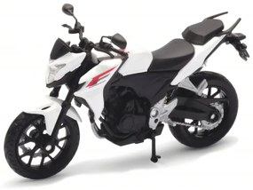 Welly Motocykl Honda CB500F 1:18 bílá