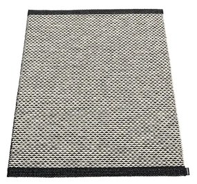 Vinylový koberec Pappelina EFFI Black/Warm Grey/Vanilla velikost: 60x85cm