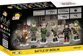 COBI 2064 Stavebnice Bitva o Berlín 1945 / 77 dílků / 6 figurek / od 6