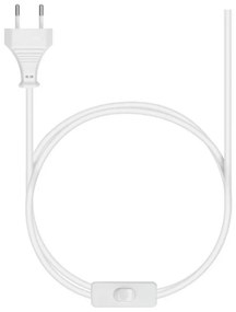 Bílá stolní lampa králík s růžovým stínidlem Konijn