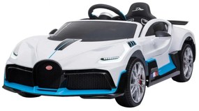 HračkyZaDobréKačky Elektrické auto Bugatti Divo bílé