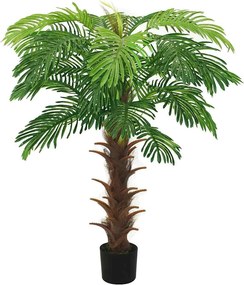 Umělý cykas japonský s květináčem 140 cm zelený 336307