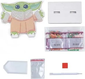 CRYSTAL ART Diamantové malování Star Wars: Grogu