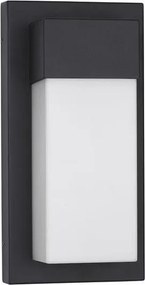 NV 9060202 Venkovní nástěnné svítidlo LETO černý hliník akrylový difuzor LED 18W 3000K 220-240V 120st. IP65 - NOVA LUCE