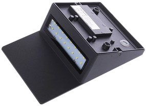 Exteriérové ​​nástěnné LED svítidlo Cracks, 1x LED 10w, tmavě šedá