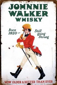 Plechová cedule Johnnnie Walker Whisky