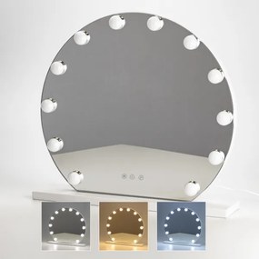 Brilagi - LED Stmívatelné make-up zrcadlo HOLLYWOOD LED/12W/230V 3000/4000/6500K