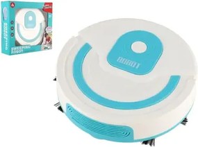 TEDDIES Robotický vysavač na baterie se zvukem / Hračka / Plast / 17 c