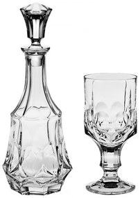 Crystal Bohemia Soho set na víno (1+6)