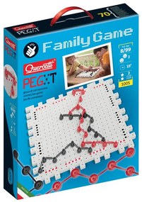 Quercetti Family Game PegXt – strategická propojovací hra