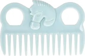Kůň česací se sedlem a doplňky / Herní set / Plast / 17 cm / 2 barvy /