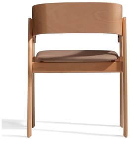 CAPDELL - Židle POLO s čalouněným sedákem