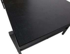 Turn Aroud otočný příruční stolek černý