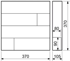 Richter Czech BK.932.AM poštovní schránka antracit