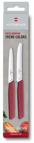 VICTORINOX Sada nožů Swiss Modern Berry LE 2022 2 ks červená