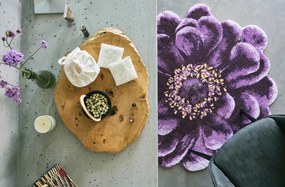 Abyss & Habidecor Luxusní koupelnová předložka | Fiore, Rozměr Průměr 1,25 metru