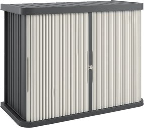 Outsunny Zahradní úložný box 480 l s posuvnými dveřmi