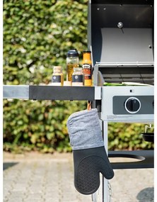 Černá magnetická lišta na kuchyňské náčiní Wenko Black Outdoor Kitchen Ima