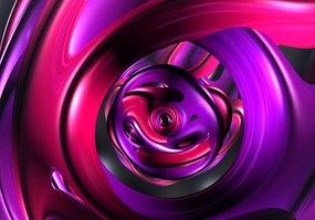 Malvis ® Obraz na stěnu Růžovo-fialová fantazie Velikost: 90x60 cm