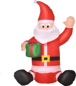 Nafukovací Santa Claus 120cm včetně osvětlení