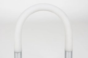 Kovová LED stmívatelná stolní lampa ve stříbrné barvě (výška 36 cm) Arch – Zuiver
