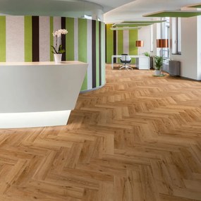 Vinylová podlaha Objectflor Expona Commercial 4123 Sherwood Oak Parquet 3,34 m²