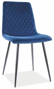 SIGNAL Jídelní židle - IRYS Velvet, různé barvy na výběr Čalounění: světle šedá (Bluvel 14)
